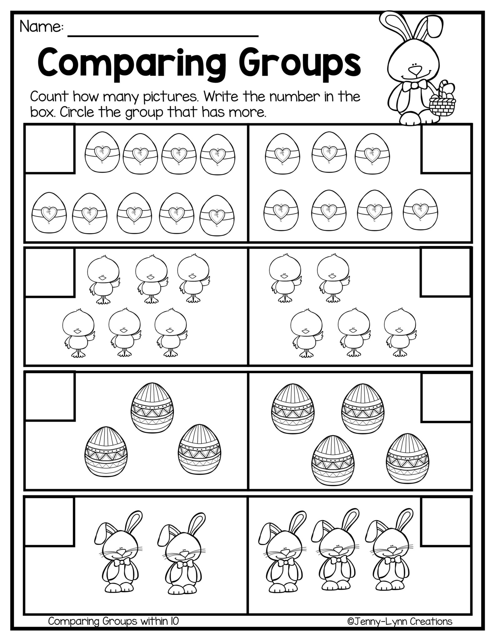 Pre-K April Math & Literacy - Made By Teachers