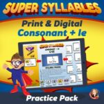Learning the Six Syllable Types Consonant + le - Made By Teachers