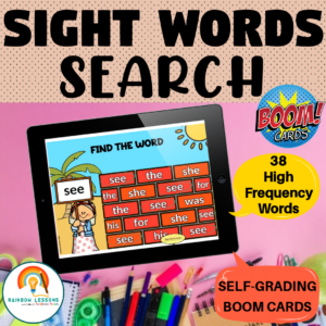 Boom Cards Sight Words | Frys Sight Words - Made By Teachers