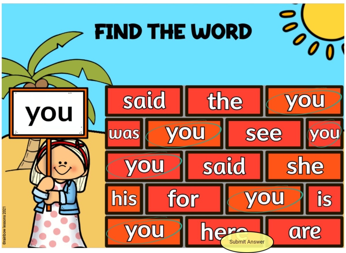 Boom Cards Sight Words | Frys Sight Words - Made By Teachers