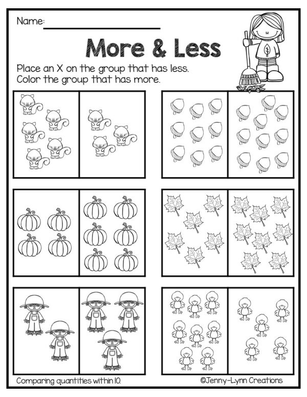 Pre-K Monthly Math & Literacy Bundle - Made By Teachers