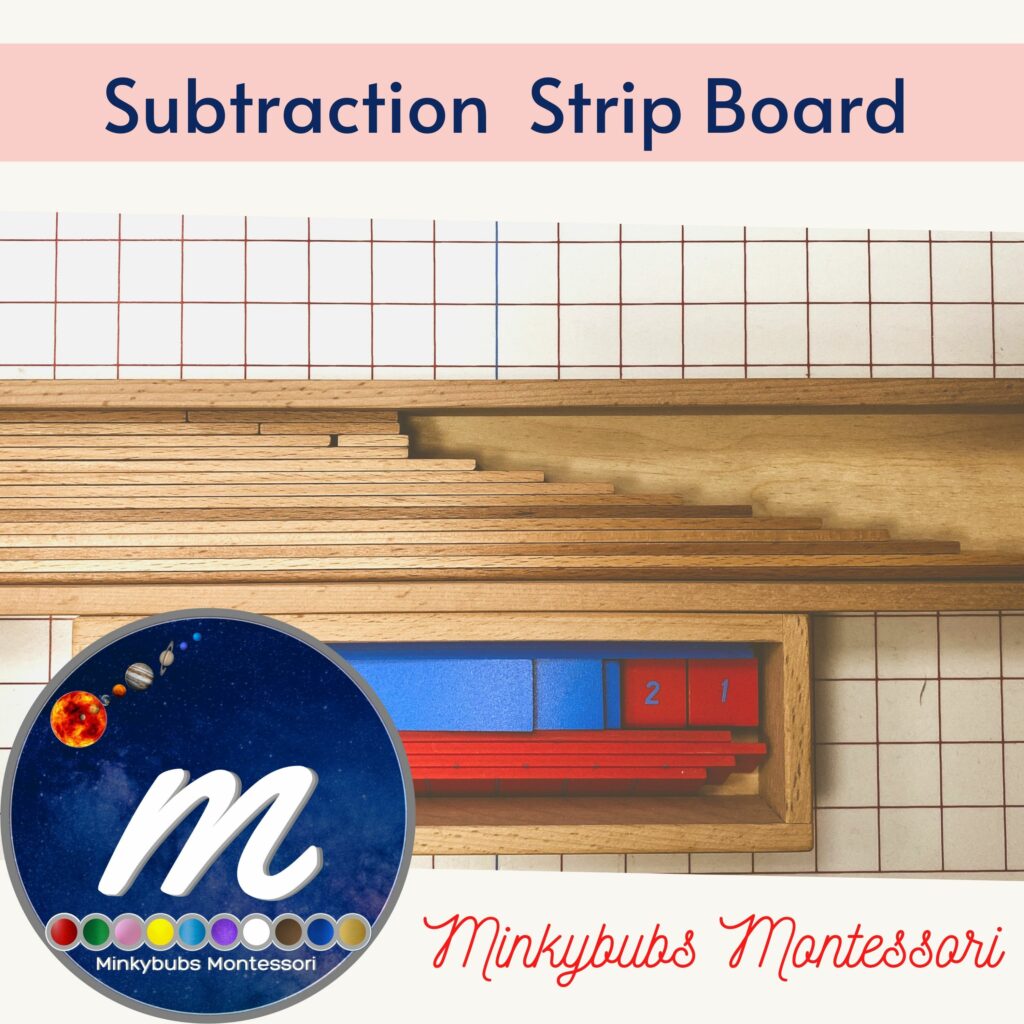 Subtraction Strip Board - Print and Go! | Made By Teachers