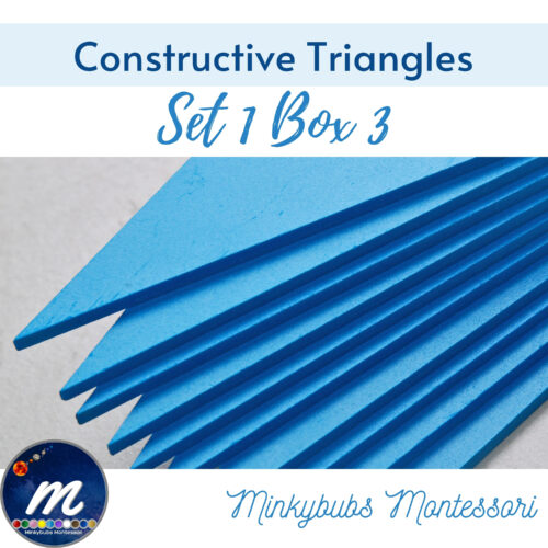 Constructive Triangles Set 1 Box 3 - Print & Go! | Made By Teachers