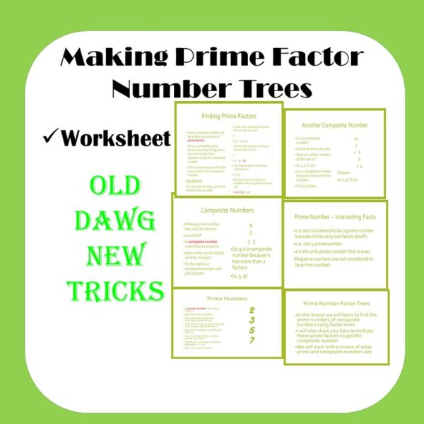 Finding Prime Factors Using Prime Factor Trees WS | Made By Teachers Finding Prime Factors Using Prime Factor Trees WS | Made By Teachers