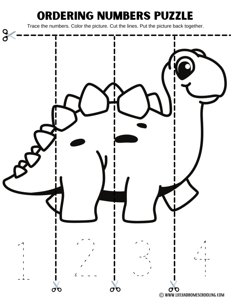 Preschool Math (Ordering Numbers 1-12) | Made By Teachers