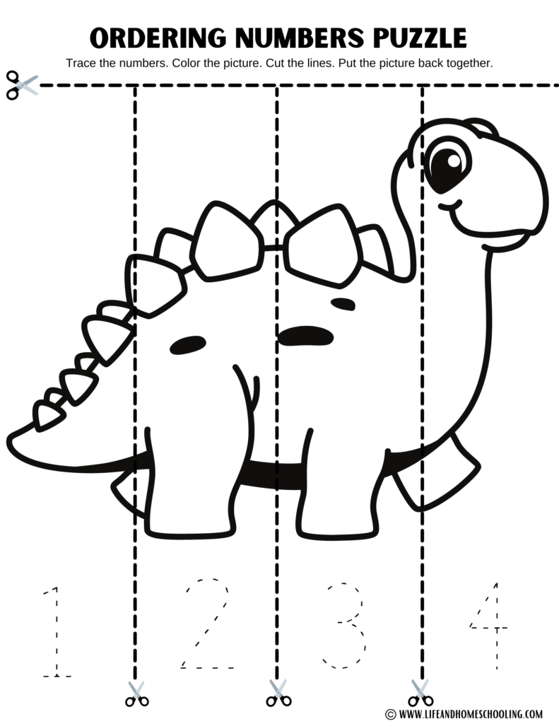 Preschool Math (Ordering Numbers 1-12) | Made By Teachers