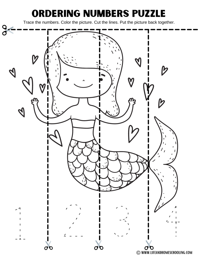 Preschool Math (Ordering Numbers 1-12) | Made By Teachers