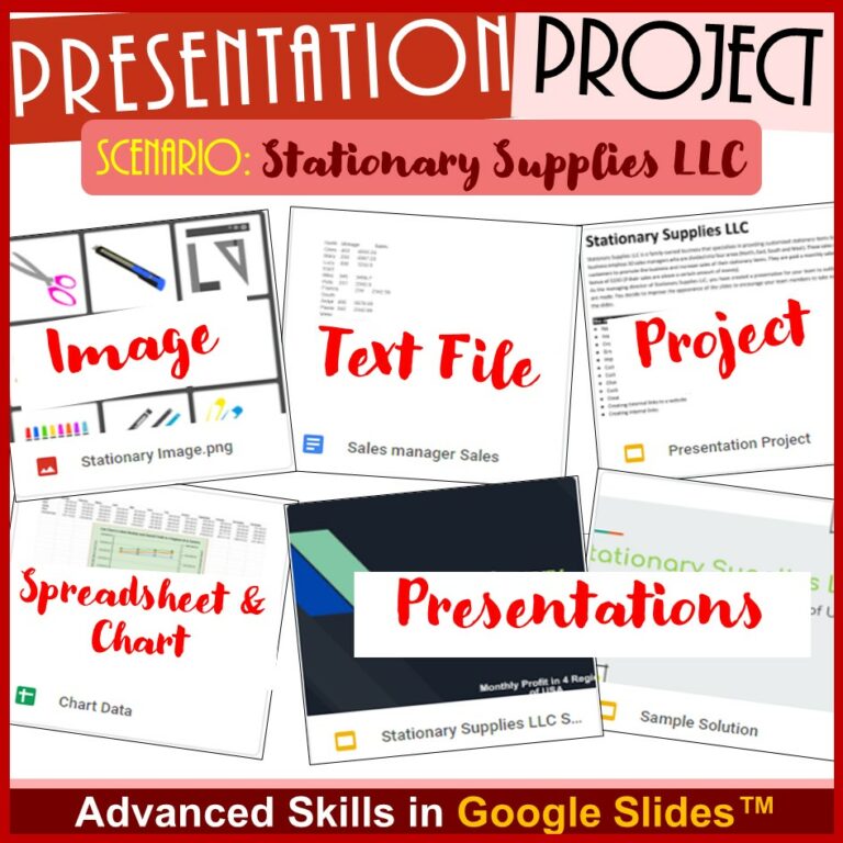 Presentation Project for Google Slides - Made By Teachers