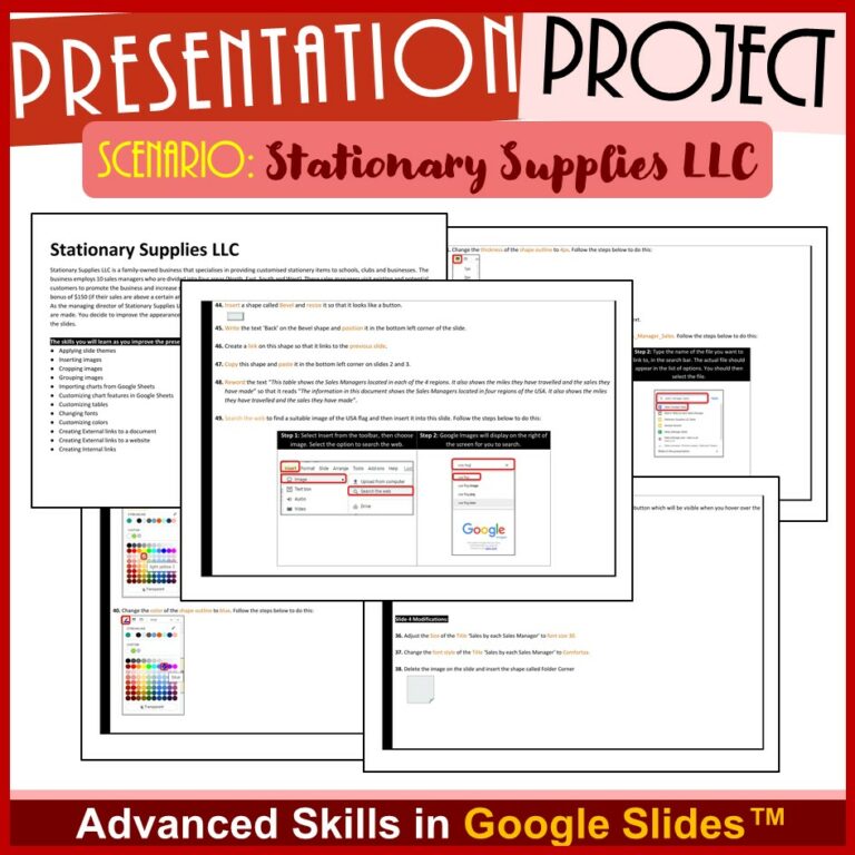 Presentation Project for Google Slides - Made By Teachers