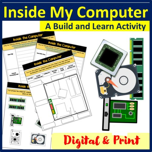 Inside The Computer A Build & Learn Activity - Made By Teachers