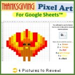Thanksgiving Mystery Pictures for Google Sheets™ - Made By Teachers