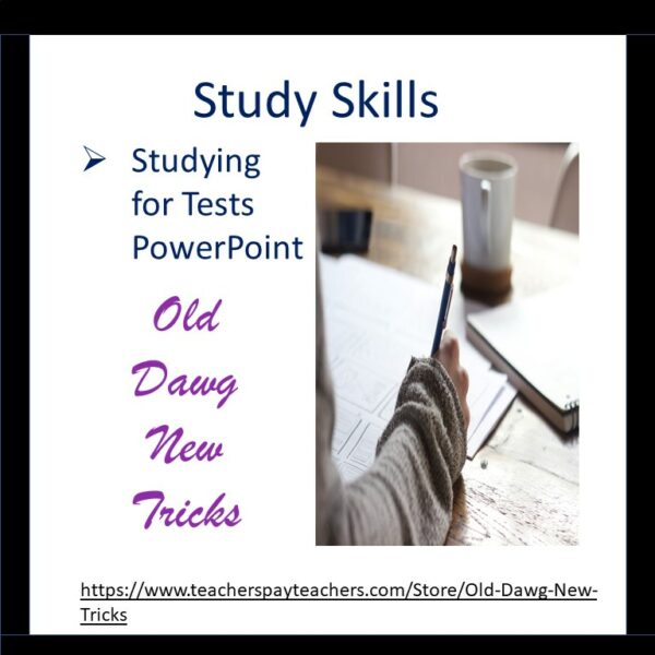 Studying for Tests PowerPoint | Made By Teachers