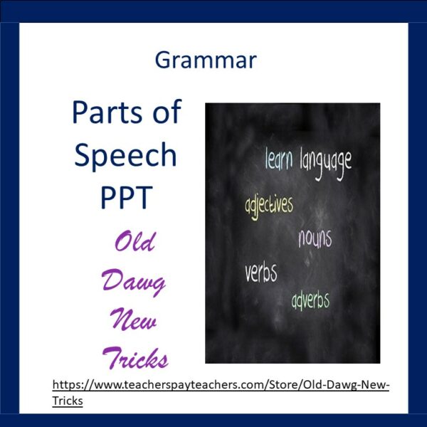 Parts of Speech PowerPoint - Made By Teachers