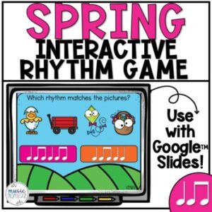 Spring Interactive Rhythm Game Game - Ta and Titi | Made By Teachers