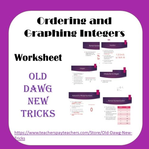 Ordering and Graphing Integers Bundle | Made By Teachers