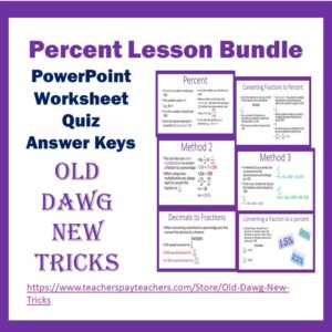 Percent Bundle | Made By Teachers