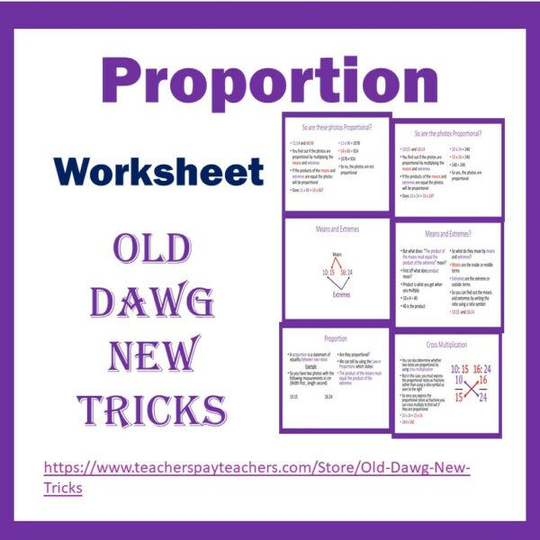 Ratio, Rate, Proportion, Percent Bundle - Made By Teachers