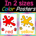 Color Posters for Classroom Decor, Learn Colors | Made By Teachers