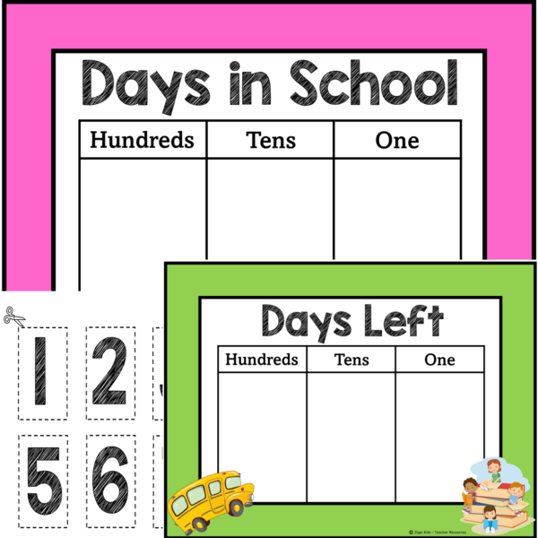 Calendar , Days of the Week, Months , Numbers | Made By Teachers