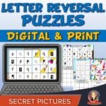 Letter Reversal Digital Puzzles - Made By Teachers