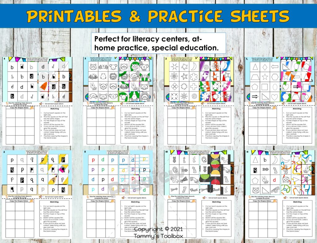 Letter Reversal Digital Puzzles - Made By Teachers