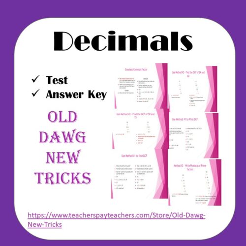 Decimals Test | Made By Teachers