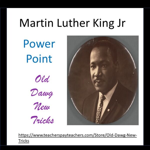 Martin Luther King PowerPoint - Made By Teachers