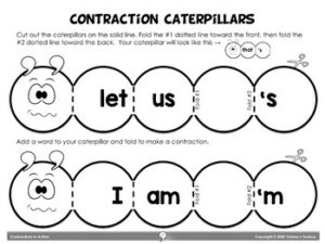 Contractions worksheets and practice activities | Made By Teachers