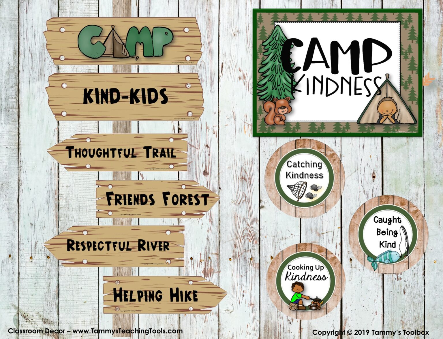 Camping Theme Classroom Decor Bulletin Board | Made By Teachers