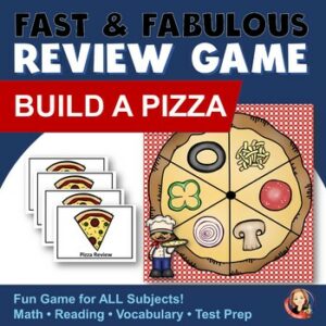 Review Game for Any Subject - Pizza Theme - Made By Teachers