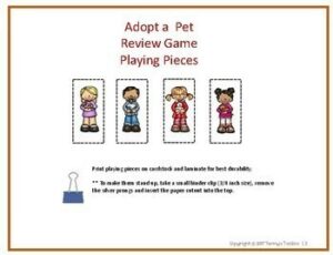 Review Game for Any Subject - Pet Theme | Made By Teachers