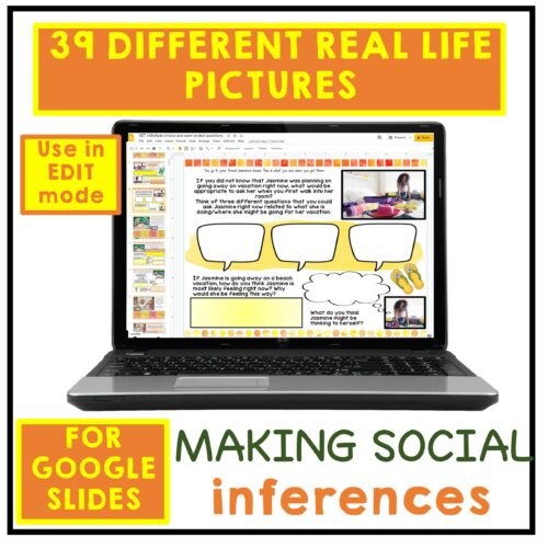 TEENS social inferences SUMMER social skills - Made By Teachers