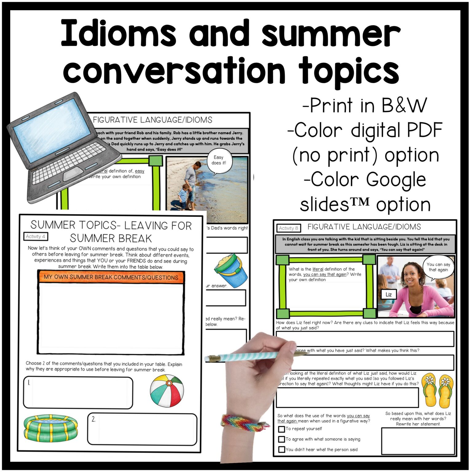 Social pragmatic language activities teens social skills print digital ...