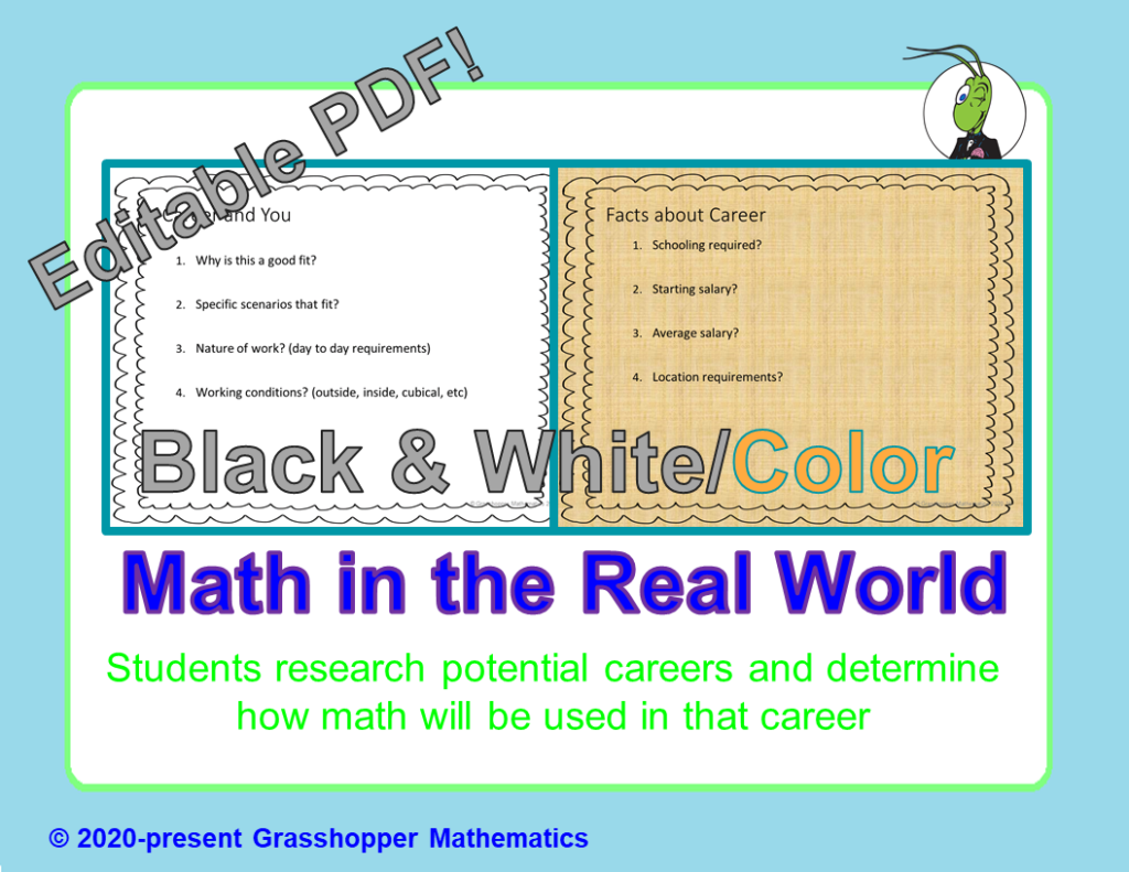 Math in the Real World | Made By Teachers