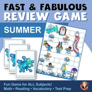 Summer Review Game for Any Subject - Made By Teachers