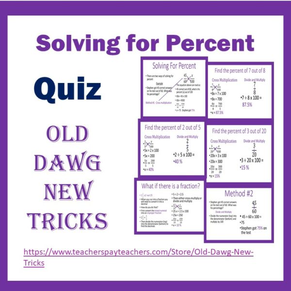 Solving for Percent Bundle | Made By Teachers