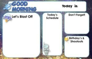 Digital Morning Work Assignment Slides Galaxy - Made By Teachers