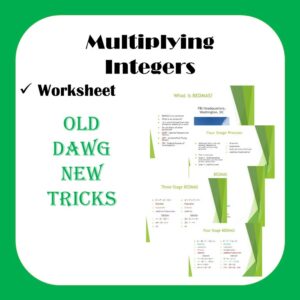 Multiplying Integers Worksheet | Made By Teachers
