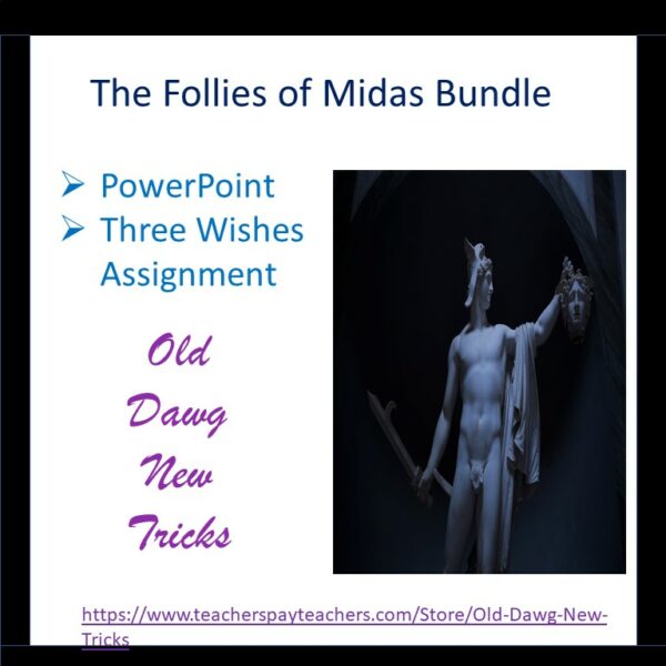 The Follies of Midas Bundle - Made By Teachers