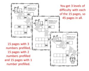 Back to School 100S Charts Bundle | Made By Teachers