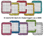 Back to School 100S Charts Bundle | Made By Teachers