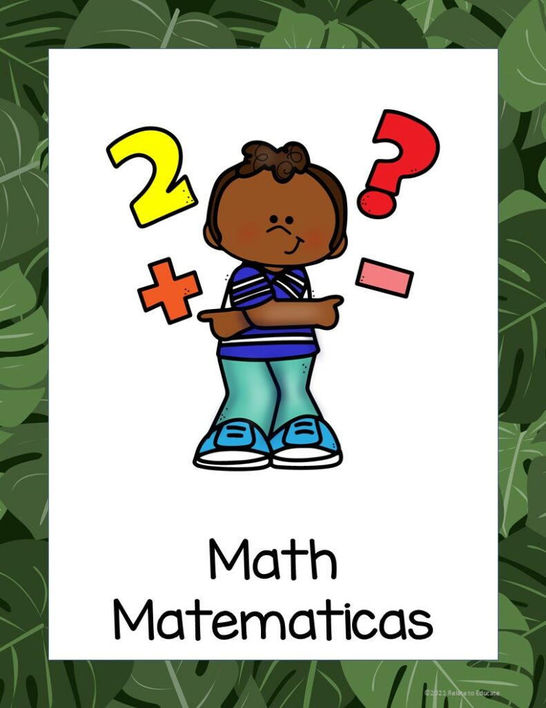 Rain Forest Jungle Printable Center Signs | Made By Teachers
