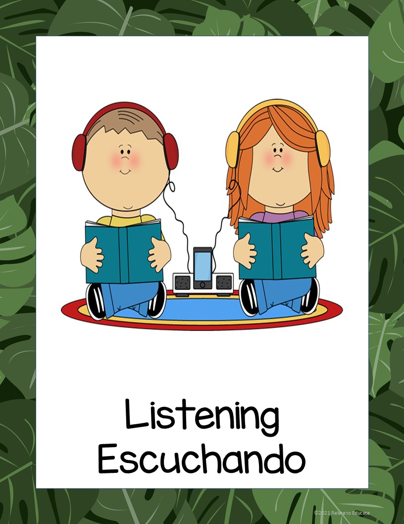 Rain Forest Jungle Printable Center Signs - Made By Teachers