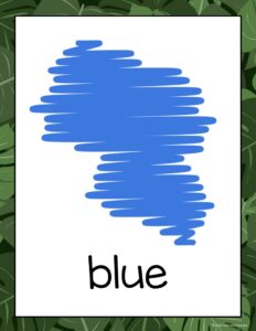 Rain Forest Jungle Printable Color Posters - Made By Teachers