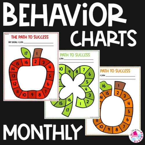 Behavior Charts All Year | Reward Charts | Made By Teachers