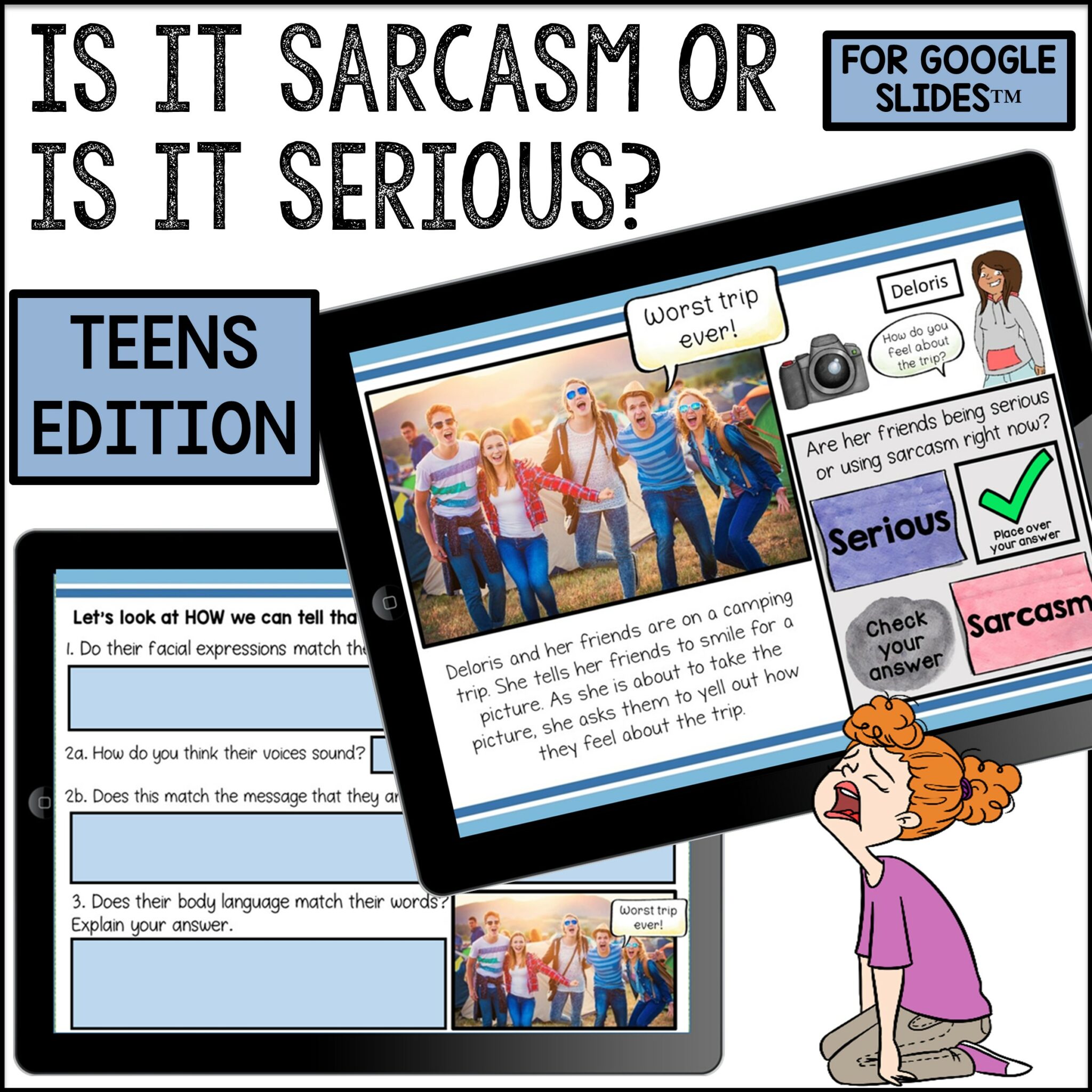 Sarcasm or Serious Social Skills for TEENS | Made By Teachers