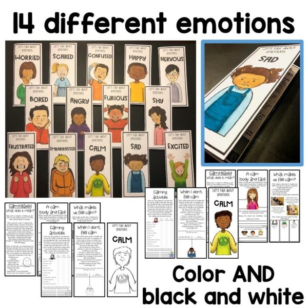 Emotions and Feelings Booklets and Brochures - Made By Teachers