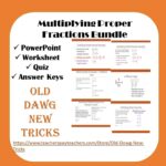 Multiplying Proper Fractions Bundle | Made By Teachers