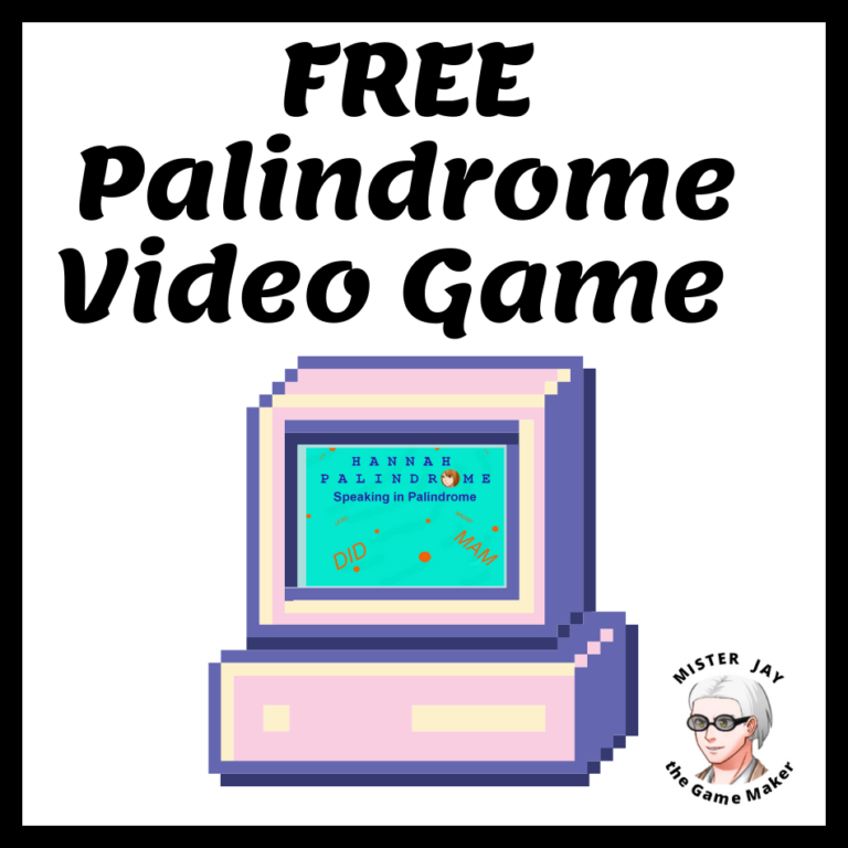 Blind Character Video Game with Posters - Made By Teachers