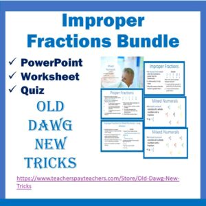 Improper Fractions Bundle | Made By Teachers